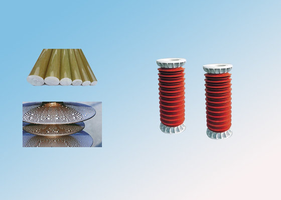 Zusammengesetzte hohle Spitze des Isolator-110kV 4kN und Bescheinigung der Unterflansch-ISO9001