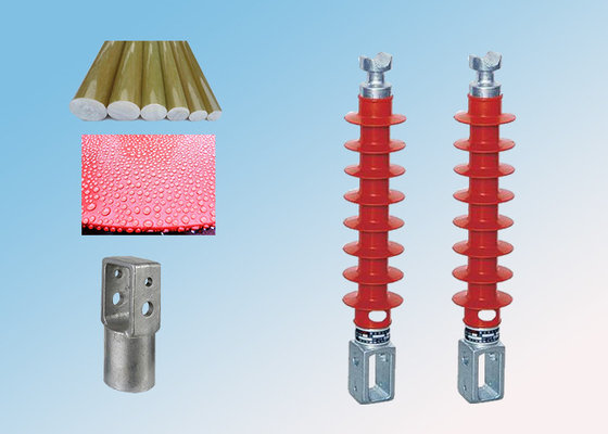 Polymer-Suspendierungs-Isolator-Fernleitungs-zusammengesetzter Polymer-Silikonkautschuk 110kV 5kN