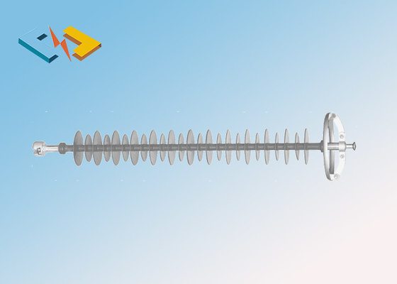 zusammengesetzter Isolator der Suspendierungs-10kV/70kN mit Sockel, Ball und einem Korona-Ring