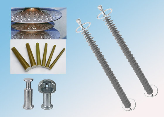 zusammengesetzter langer Rod Isolator 345kV 160kN für Hochspannungslinien