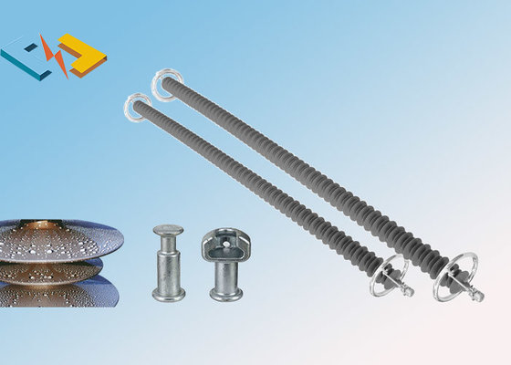Hoher Verschmutzungs-Widerstand Suspendierungs-zusammengesetzter langer Rod-Isolator-66kV 70kN