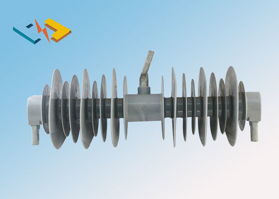 Grauer Polymer-Sicherungs-Ausschnitt des Silikon-38kV, Schutz-Hochspannung schnitt Sicherung heraus