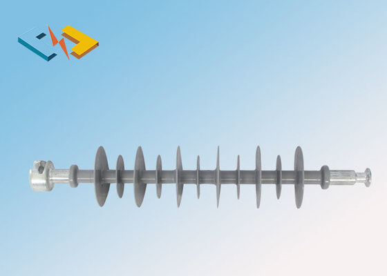 Zusammengesetzter langer Rod-Isolator der grauen Suspendierungs-33kV für Hochspannungs-Transmisson-Linie
