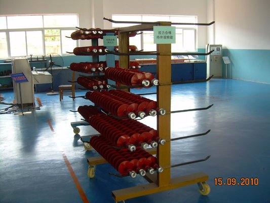 Flexible zusammengesetzte Isolatoren des Silikon-15kV, Hochspannungsleitungs-Isolator