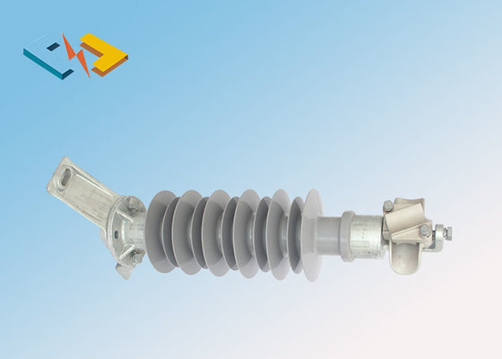 zusammengesetzter Isolator des Posten-69kV/26.8kN mit horizontaler K-Klammer und Flansch