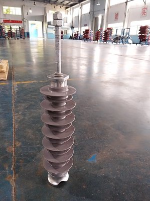 36KV 10kN zusammengesetzter Pin-Isolator, Bahnisolatoren mit Nut u. Bolzen