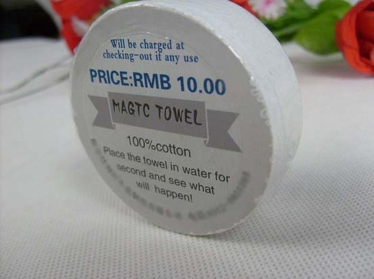 hotel hot sale Compressed towel
