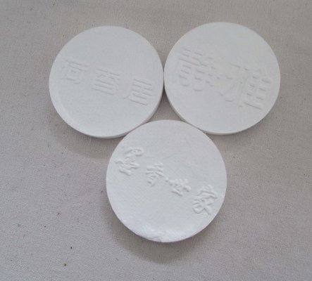Cotton compressed hotel towel