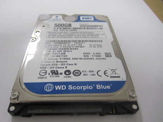 WD Blue WD5000LPVX 2.5 inch Hard Drive for Desktop Notebook PC