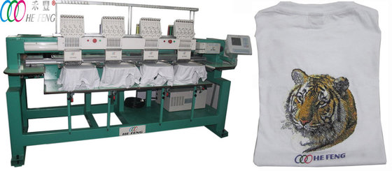 Automatic Single Head computerized Embroidery Machine for hats / towel