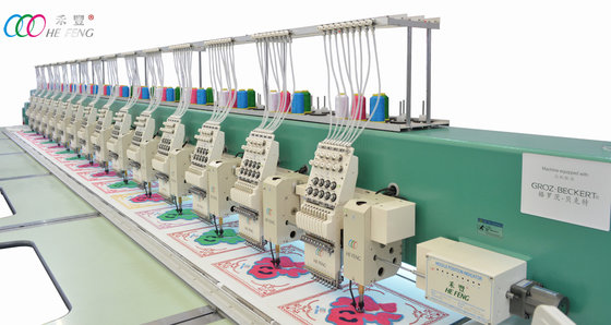 Automatic Chenille Embroidery Machine , Multi-language Operating Interface , Chenille and flat embroidery