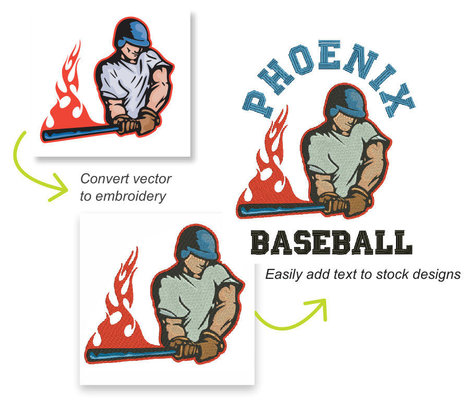 Dahao Embroidery digitizing software Improved auto fabrics settings & processing