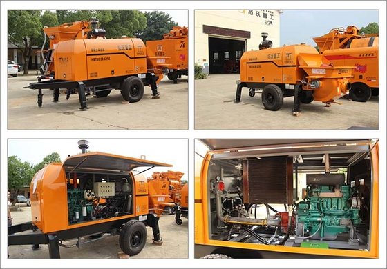 HBT30.10.45S electrical concrete pump,