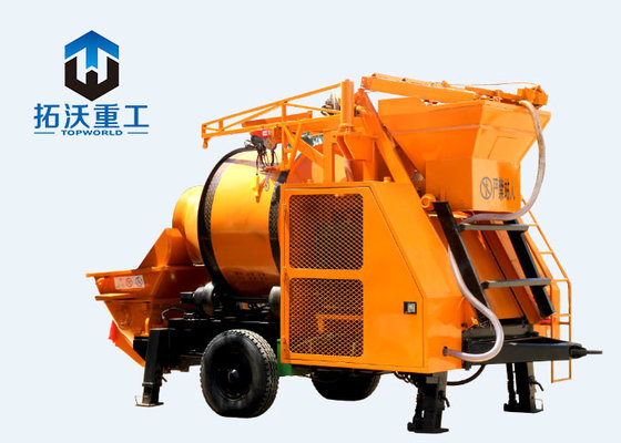 Electric Concrete Pump / Concrete Pumping Equipment For Bridge Building
