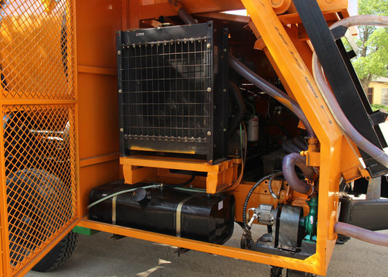Electric Concrete Pump / Concrete Pumping Equipment For Bridge Building