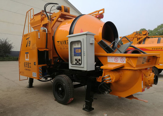 Electric Concrete Pump / Concrete Pumping Equipment For Bridge Building