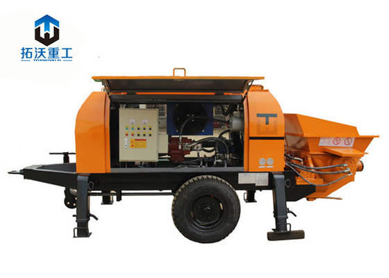 Advanced Hydraulic System Electric Concrete Pump With Highly Wear Resistant Parts