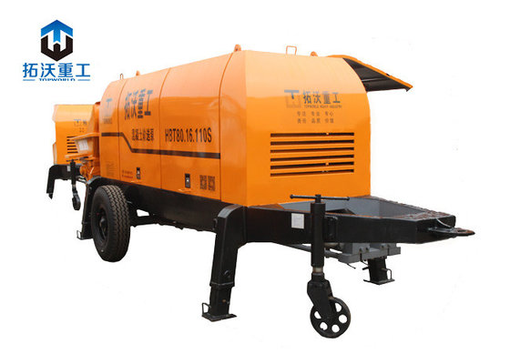 HBT8013 Stationary Mini Diesel Concrete Pump Ready Mix Concrete Pump