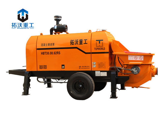 Electric Motor Power Mini Diesel Concrete Pump Ready Mix Concrete Pump