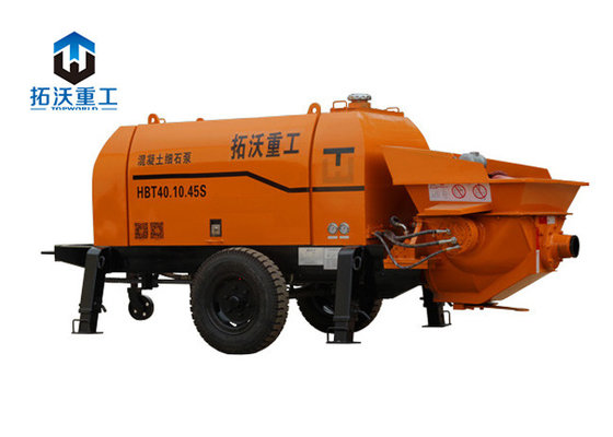 Lightweight Stationary Concrete Pump Cement Machine Excellent Performance