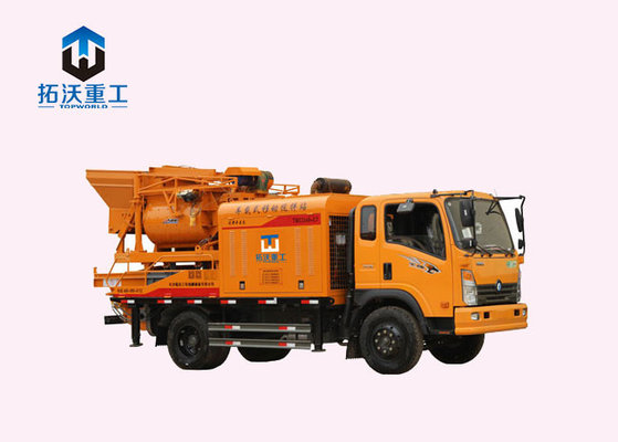 Excellent Driving Stability Truck Mixer Pump Lorry Mounted Concrete Mixers