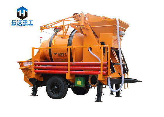Water Conservancy Concrete Mixer With Pump Machine For Pumping Sand Cement