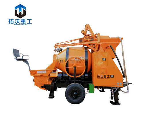 Railway Tunnels Portable Small Cement Mixer , Mini Mix Concrete Pump