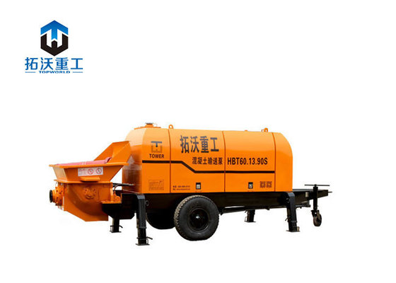 1 Year Warranty Portable Concrete Pump Fine Stone Cement Pump Equipment