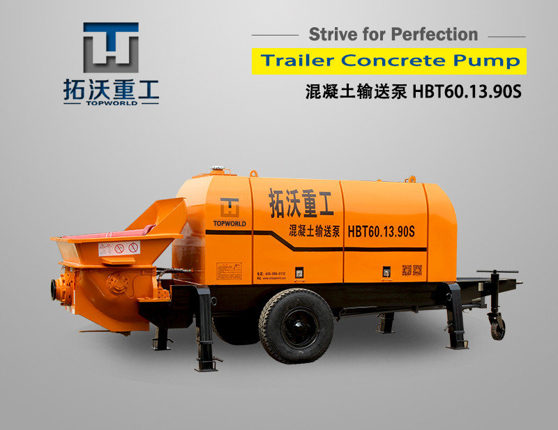 High Work Efficiency Electric Concrete Pump Intelligent Control System