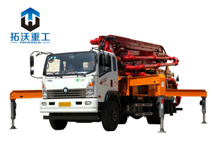 Bridge And Tunnel Truck Mixer Boom Pump 3 In 1 Hydraulic Cement Equipment