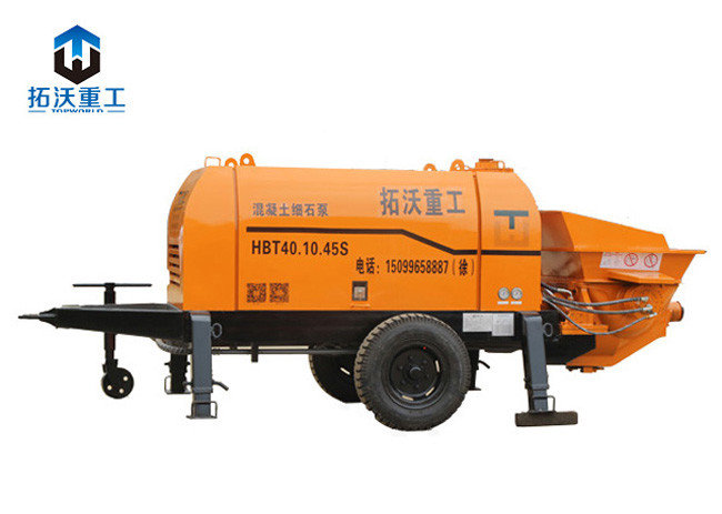 High Effective Trailer Mounted Concrete Pump Automatic Centralized Lubrication System