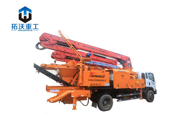 Reliable Boom Pump Truck Flexible Man - Machine Exchange Interface Design