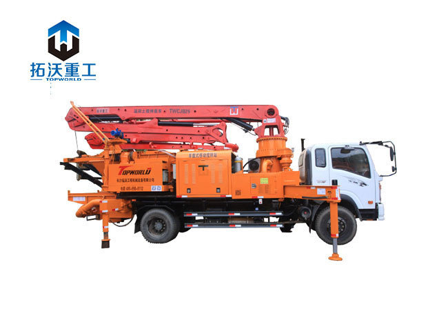 High Standard Boom Pump Truck / Concrete Mixer Truck Automatic Hydraulic System