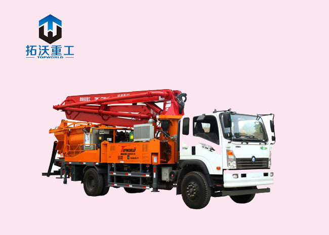 High Standard Boom Pump Truck Truck Mounted Heavy Machine Low Failure Rate