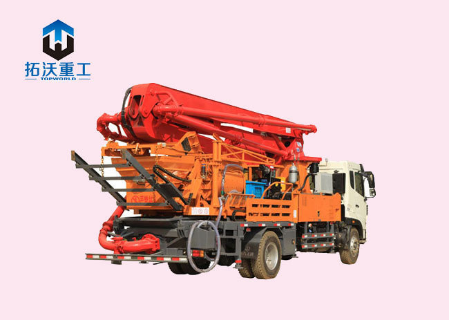 ISO Certification Truck Mounted Concrete Pump / Cement Concrete Pump