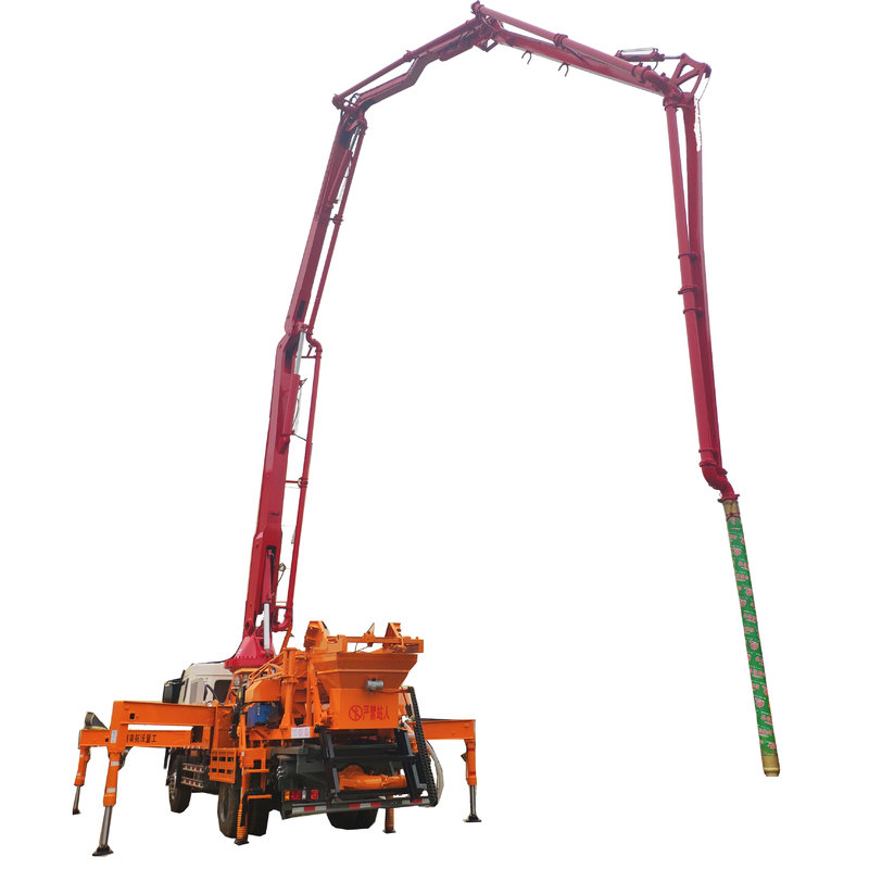 Topworld 34m Concrete Boom Pump Truck With Kawasaki Main Oil Pump