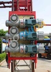 China Industrial Elevators and Lifts Cage Hoists , Passenger and Material Hoisting Machinery 1600kg supplier