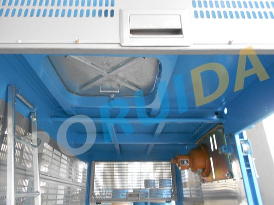 China Single Car Industrial Elevators , Building Lifter CH160 with 118 Mast Section supplier