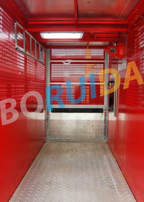 Electric Construction Material Lifting Hoist Single Cage , Building Lift supplier