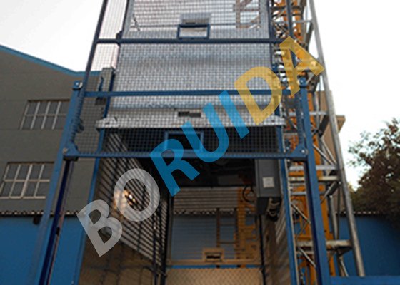 3.0m x 1.3m x 2.5m 36m/min Single Cage Goods Building Site Hoist without VFD supplier