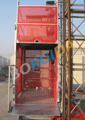 Safety Mast Section Heavy Duty Cage Hoists Elevator Lift Machine 250m supplier