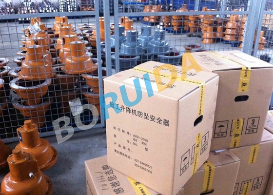 Aluminum Cage Hoists Up Down Door Style 3.2m x1.5m x 2.5m Cage CE, ISO supplier