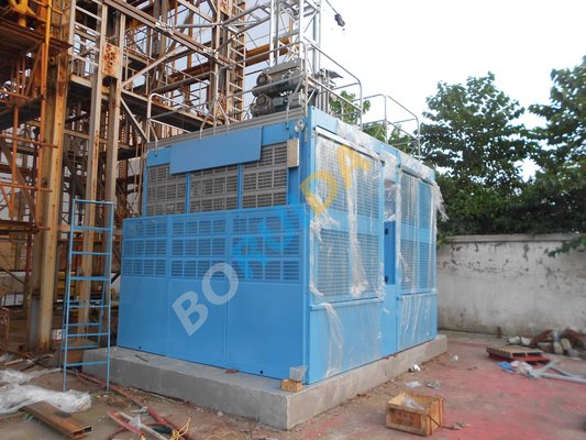 Double Cage Frequency Rack And Pinion Material Hoisting Equipment CH3200 supplier