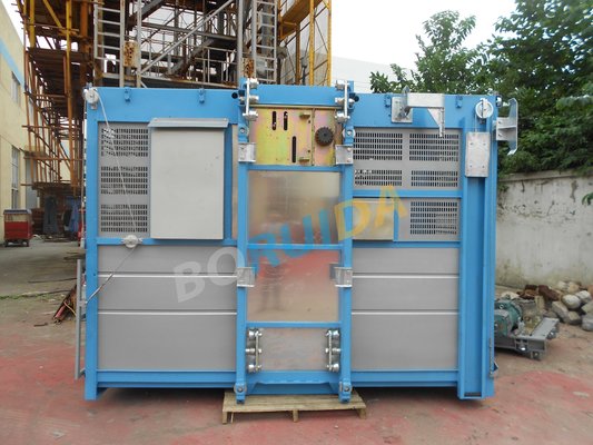 Rack and Pinion Man / Material hoist for Construction, Safety and High Reliability supplier