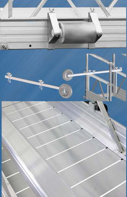 Working Suspended Access Platform With Steel Rope, Construction Scaffolding supplier