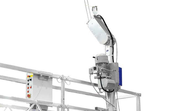 Working Suspended Access Platform With Steel Rope, Construction Scaffolding supplier