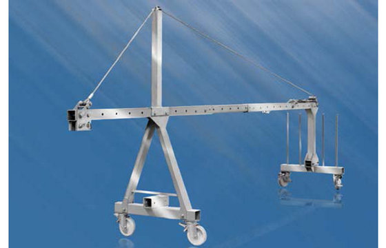 Working Suspended Access Platform With Steel Rope, Construction Scaffolding supplier