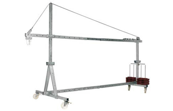 Steel Rope Suspended Platform / Aluminium Access Platforms for Building Wall Maintenance supplier