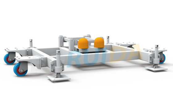 1 x 4 Kw Motor 2.4m Width Mast Climbing Work Platforms Facades for Office Building supplier