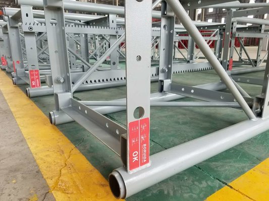 Durable VFD Rack And Pinion Hoists With 0 - 63m / min Speed FC Control supplier